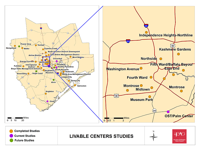 Livable Centers Planning Studies | Houston-Galveston Area Council (H-GAC)